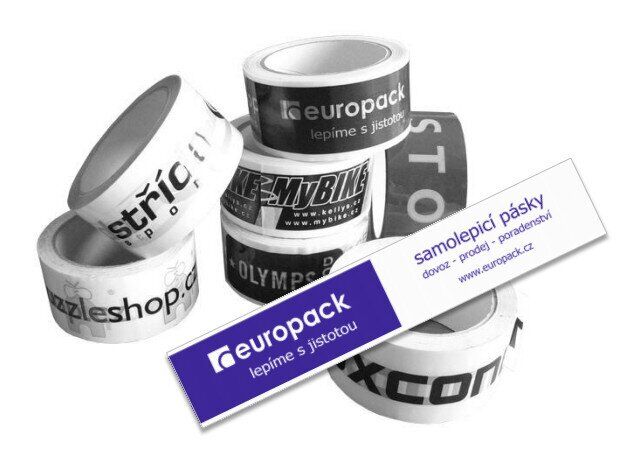 Pásky s potiskem | Europack.cz