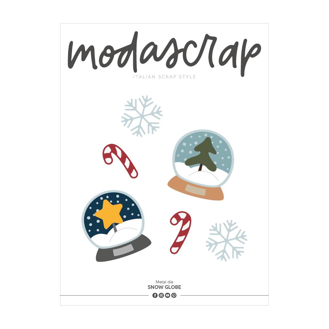 Vyřezávací šablony MODA SCRAP - sněžítka - sada 10 ks | Europack.cz